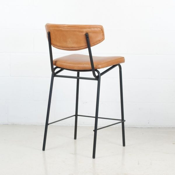 Ingrid Counter Stool with metal frame – Bar Stool Gems